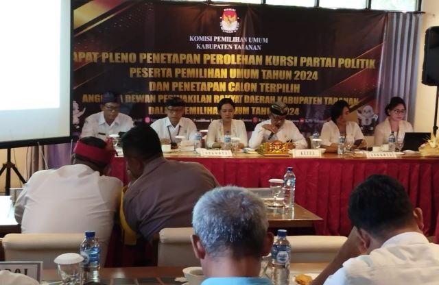 KPU Tabanan Tetapkan 40 Anggota DPRD Terpilih, Ada 7 Wajah Baru - Media Pelangi